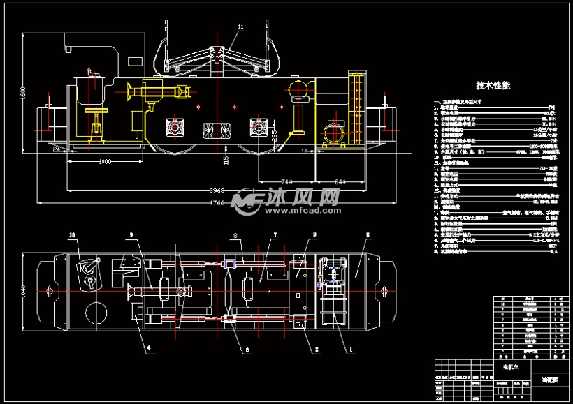电机装配图,电机装配图ad图,机械装配图_大山谷图库